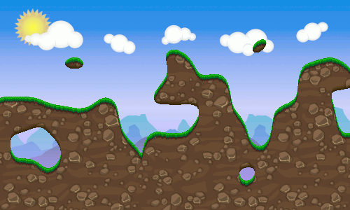 Generating Worms Style Terrain With Simplex Noise Julian Fietkau